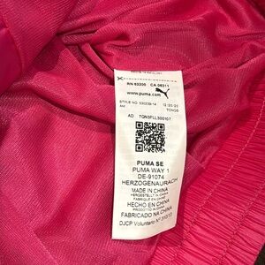 Puma | Jackets & Coats | Puma Pink Womens Iconic T7 Woven Track Jacket ...